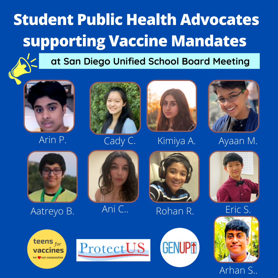 Our Impact - teens for vaccines